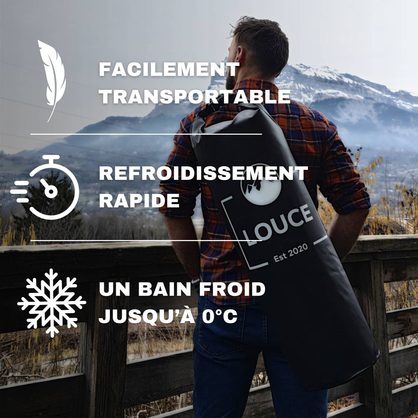 Le bain froid portable - K2 – Louce